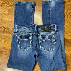 Miss Me | Jeans | Miss Me Jeans Rhinestones Distressed L | Poshmark